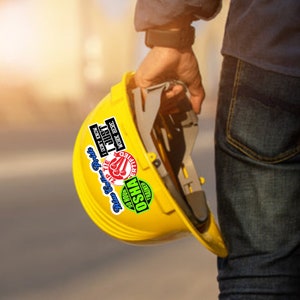 IDK I Just Work Here Hard Hat Sticker Decal Waterproof Vinyl Gift for ...