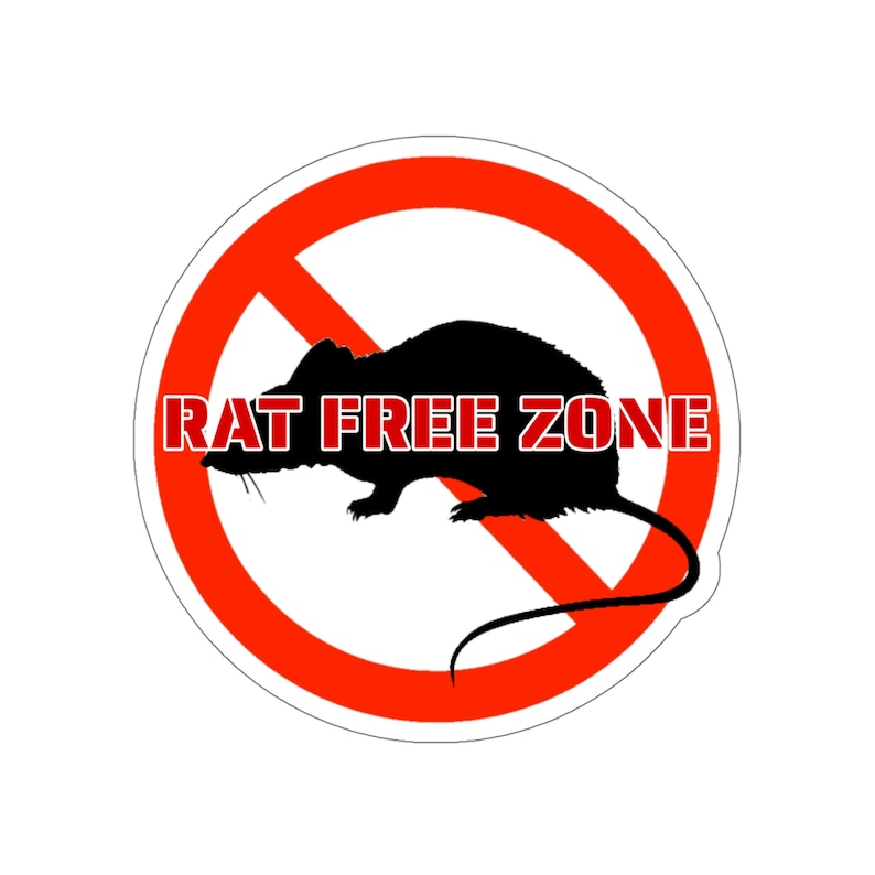 Rat Free Zone Hard Hat Sticker Gift for Husband Boyfriend Crew - Etsy