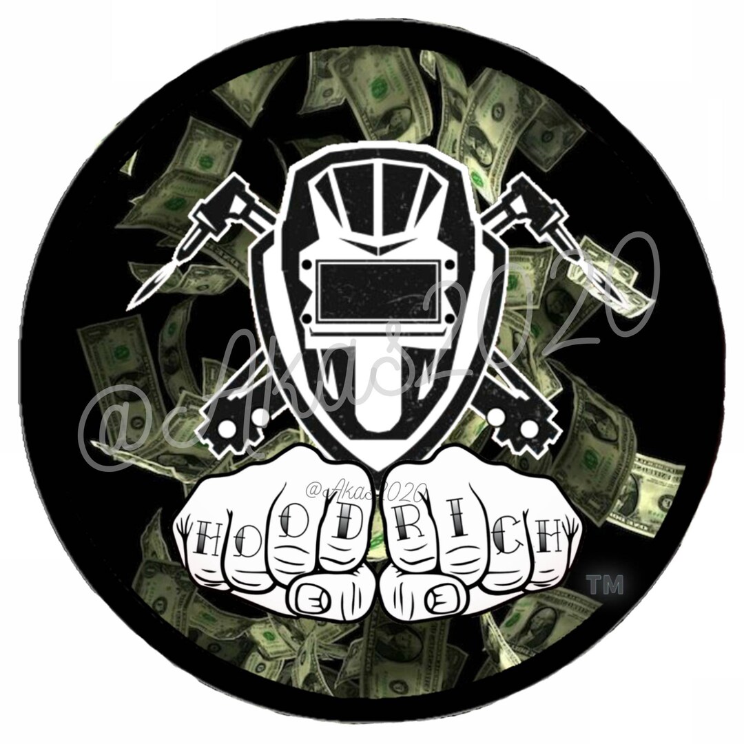 Welder Hood Rich Funny Hard Hat Sticker Welding Jobsite Blue - Etsy