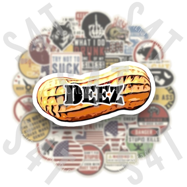 Deez Nuts Decal - Etsy