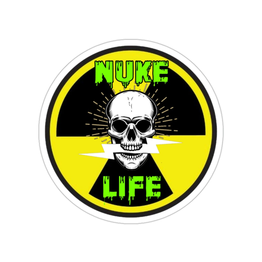 Nuke Life Hard Hat Sticker Gift for Husband Boyfriend Union Storm Crew ...