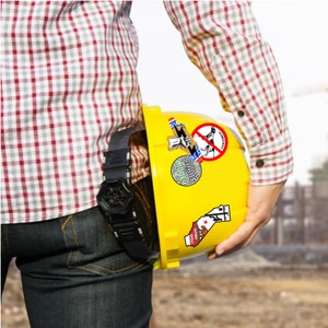 No Bird Dogs Bird Hard Hat Sticker Dogging Dog Construction Jobsite ...