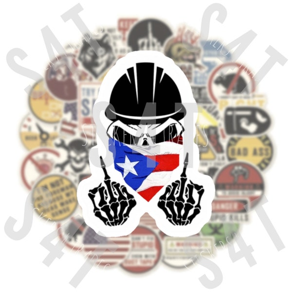 Middle Finger Decal - Etsy