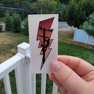 Lineman Sticker Bundle Hard Hat Decals Blue Collar Badge Made in the ...