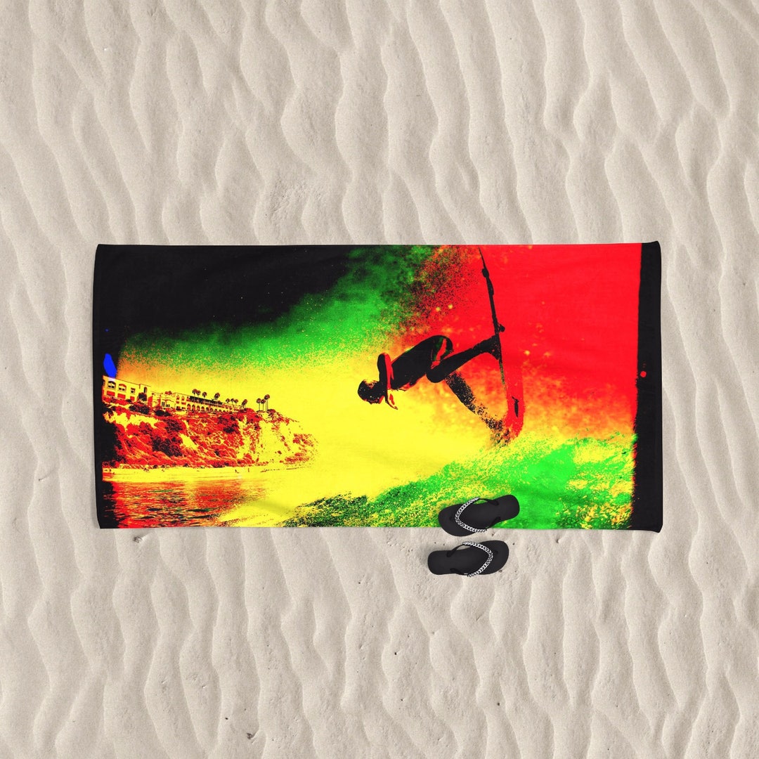 Beach Towels, Surfer Beach Towel, Boy Beach Towel, Surf Decor ...