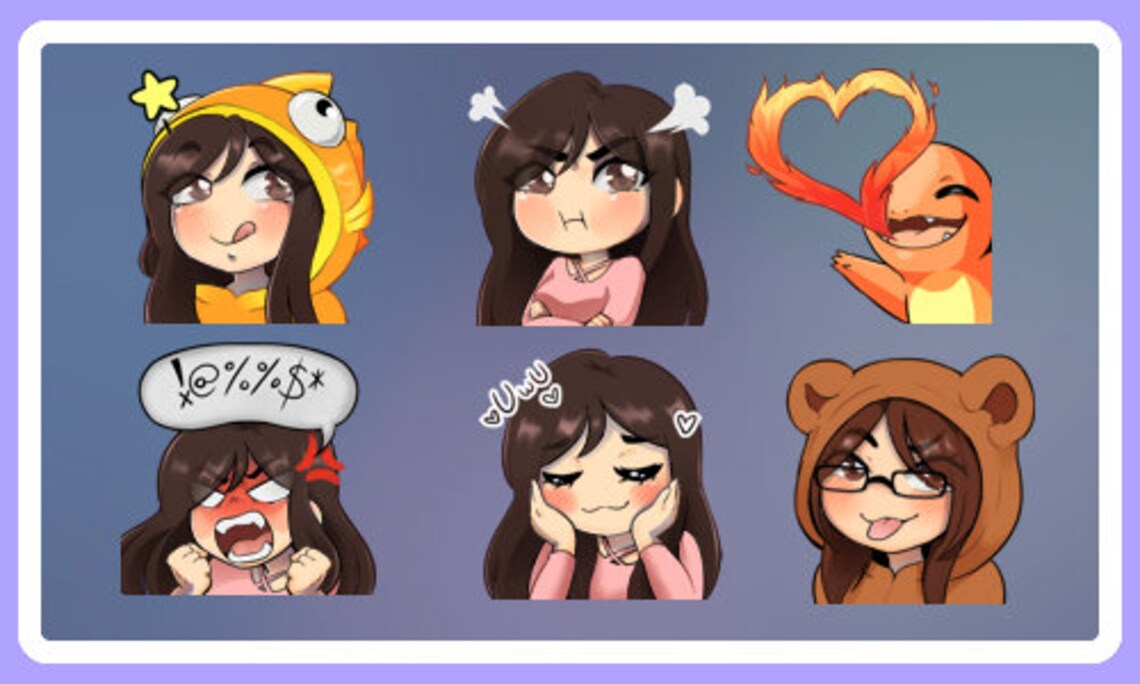 Custom Discord Emotes Discord Server Emotes Custom Emotes - Etsy