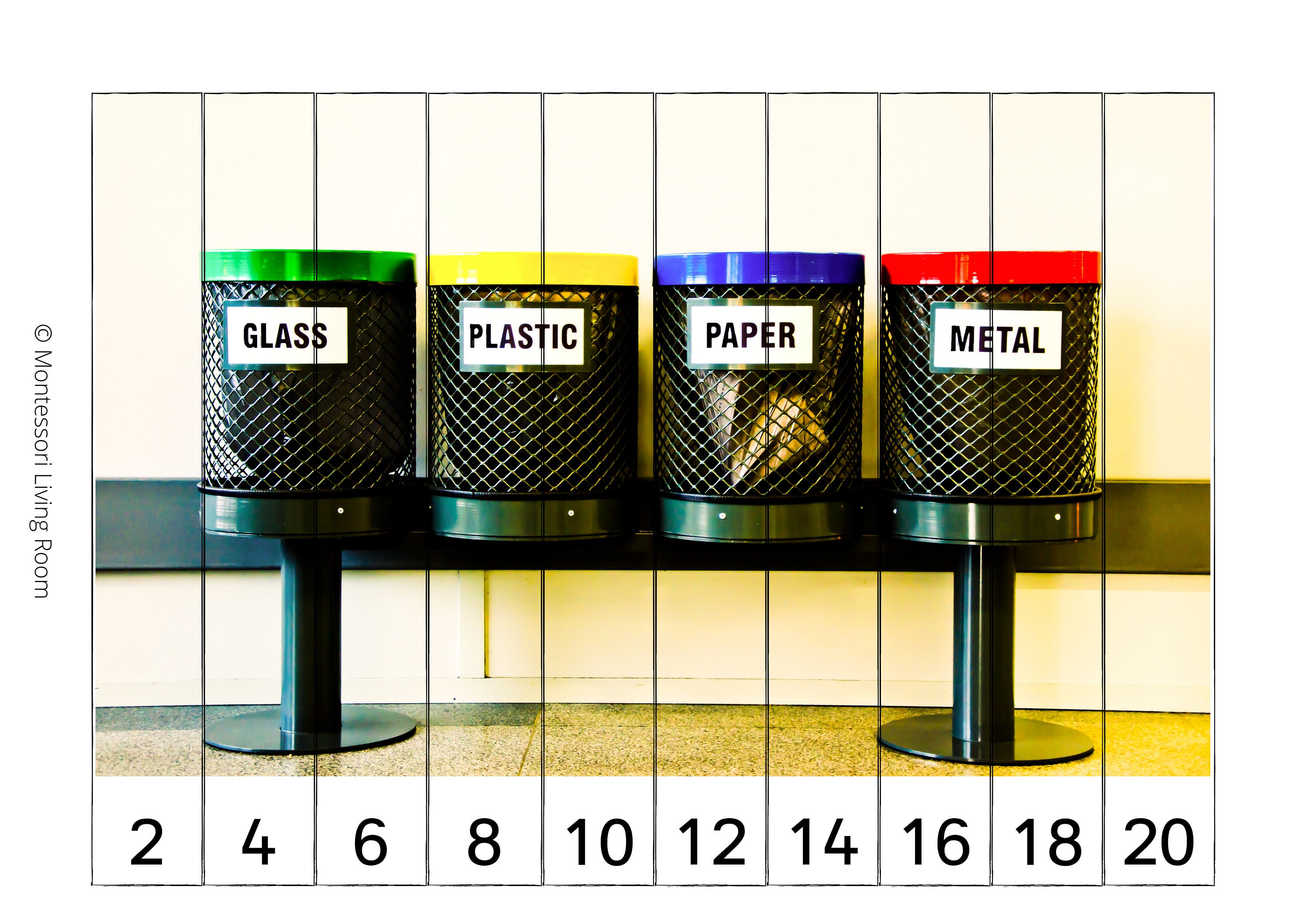 Earth Day Skip Counting Puzzles - Etsy UK