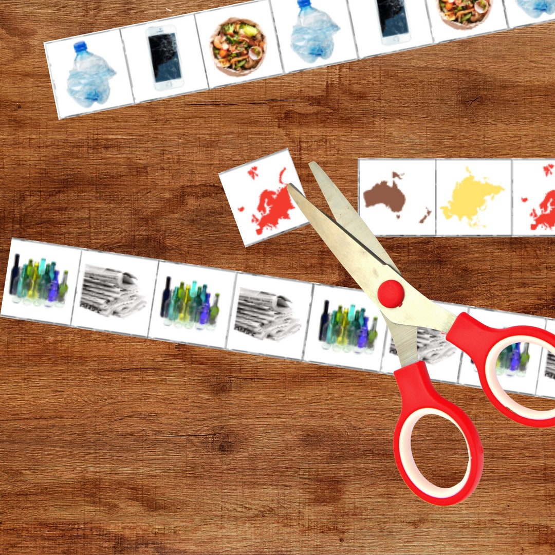 Earth Day Cutting Activities - Etsy