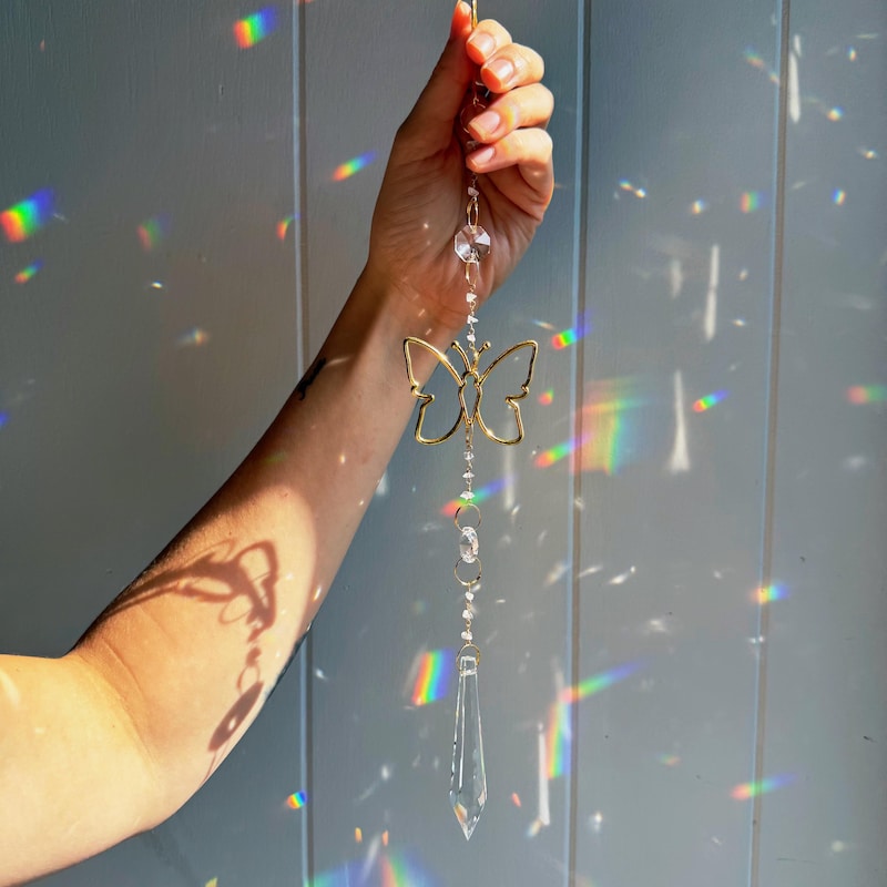 Kids Crystal Sun Catcher - Etsy