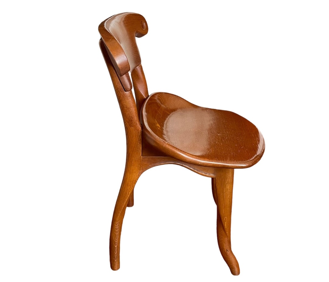 Gaudi Contemporary Design. Batlló Chair Handmade Solid Oak - Etsy