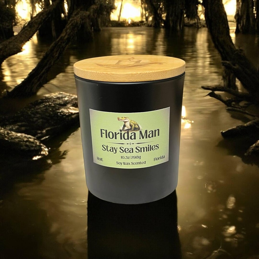 Florida Man Candle - Etsy