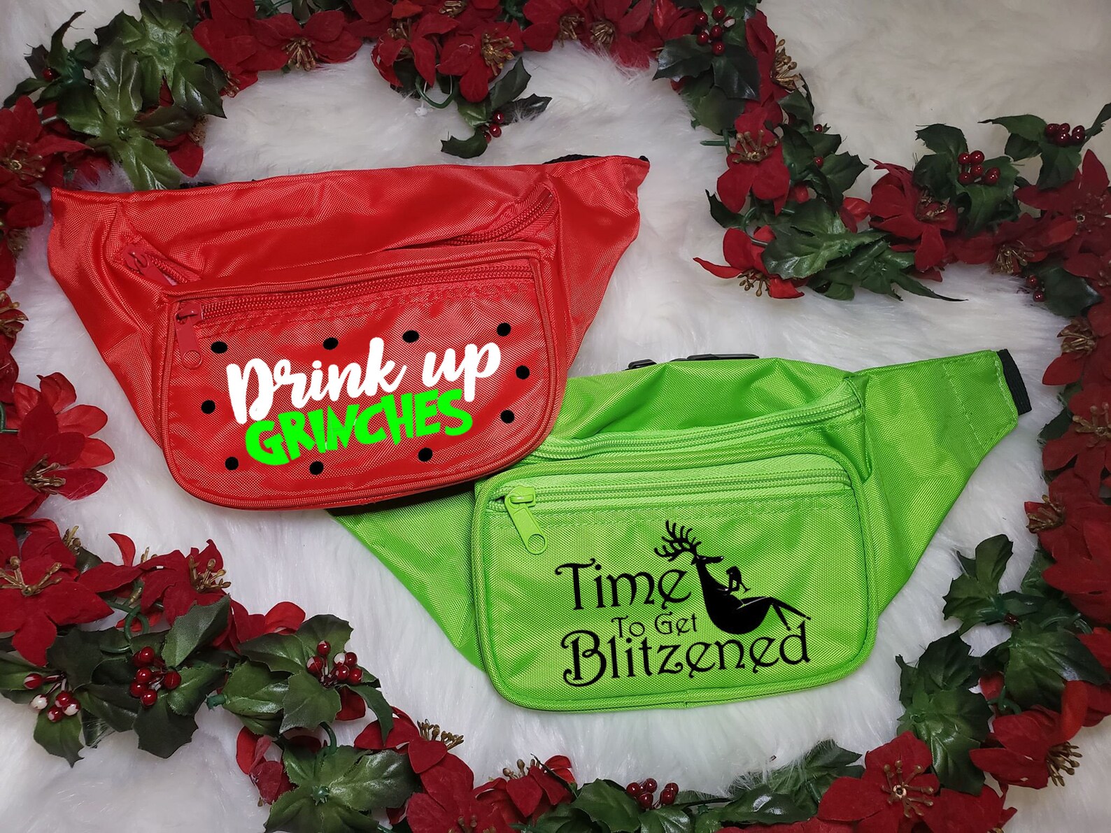 Christmas Theme Custom Fanny Pack Christmas Snowman | Etsy