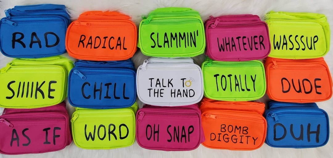 Custom Neon Fanny Pack | Retro Bag | Bride Fanny Pack | Bachelorette ...
