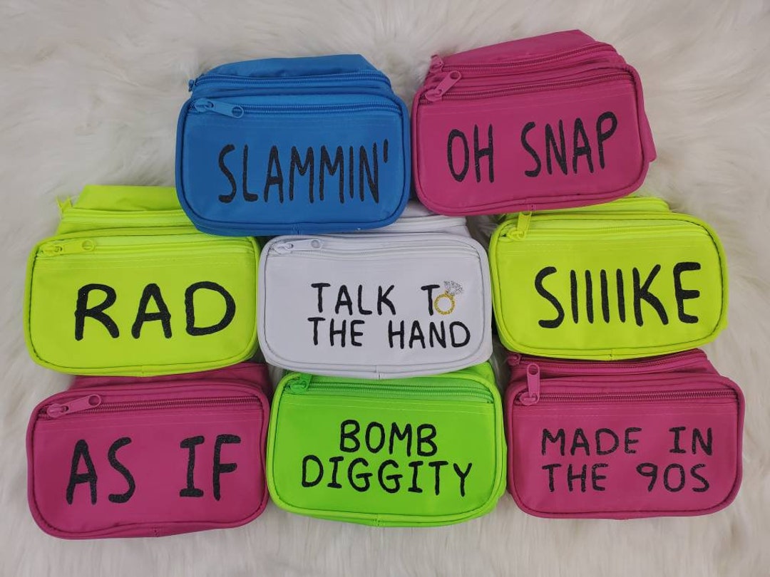 Custom Neon Fanny Pack Retro Bag Bride Fanny Pack - Etsy