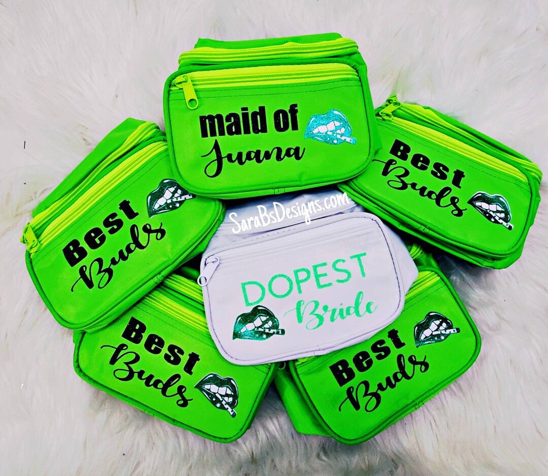 Custom Stash Pack Fanny Pack 90s Bride Bachelorette Party Rave Festival ...