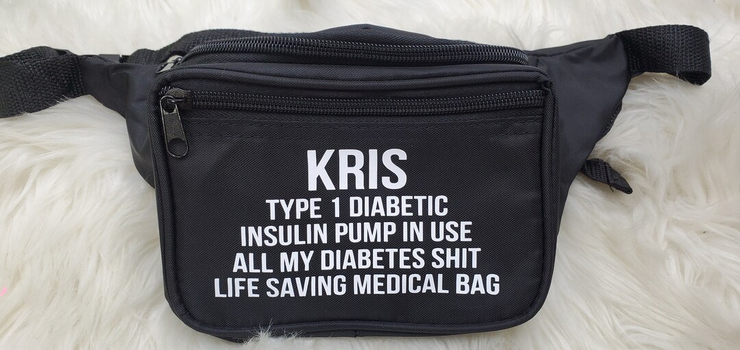 Medical Fanny Pack | Custom Design | Diabetes | Insulin | Epipen ...