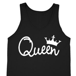 Men's Queen Wife Super Mom Daughter Grandma Grandmother Gift Tanktop - Etsy