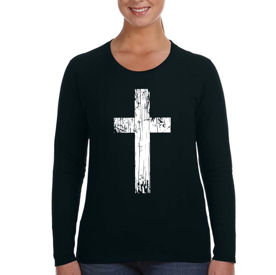 Women's Cross Crucifix Religious Jesus Christ God Church Christian ...