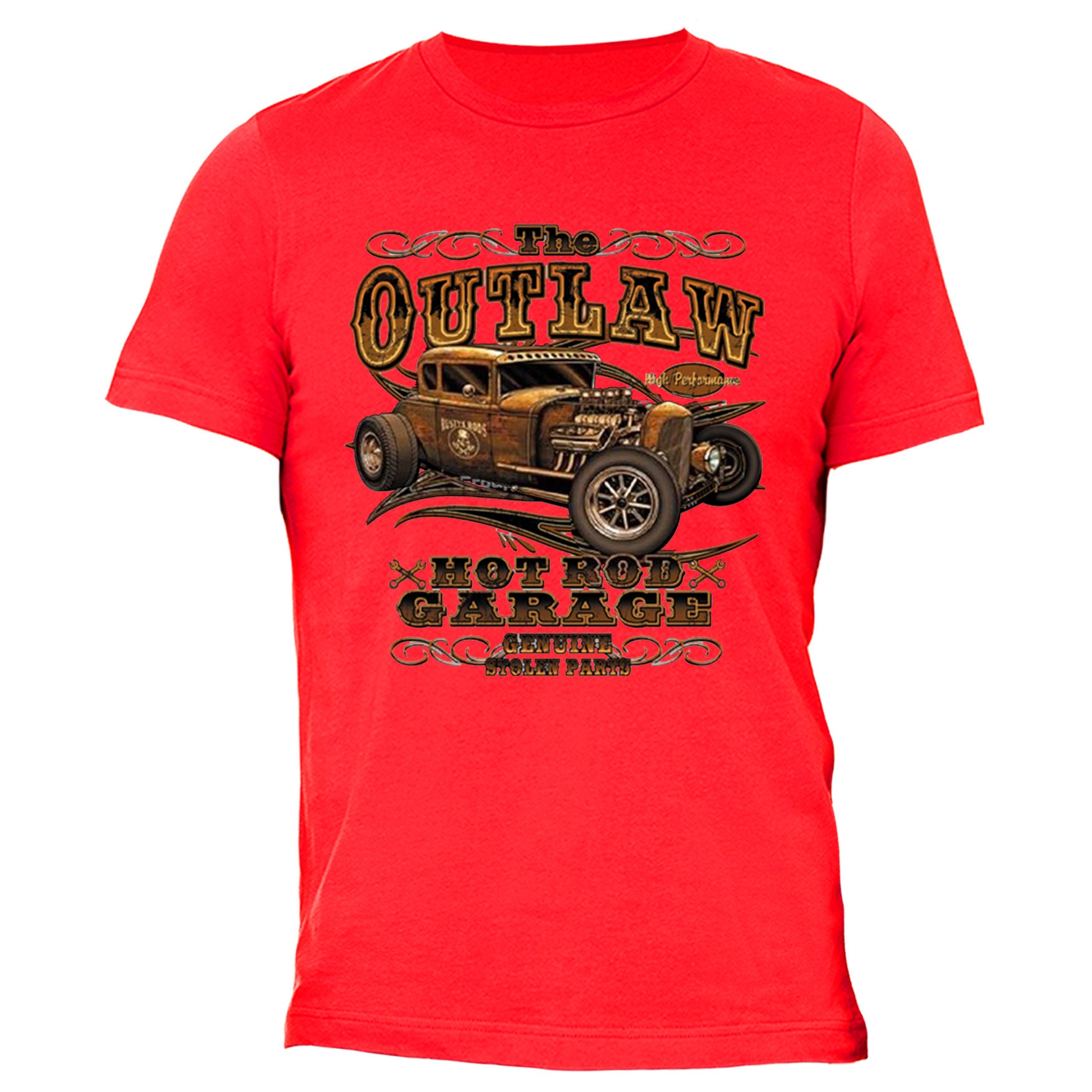 Men's Outlaw Hot Rod Garage Tee USA American Patriot - Etsy