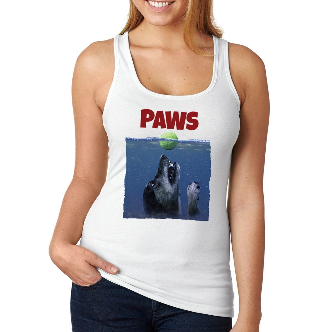 Women's Paws Dog Swim Swimming Jaws Animal Puppy Pet Ocean Sea Diving ...
