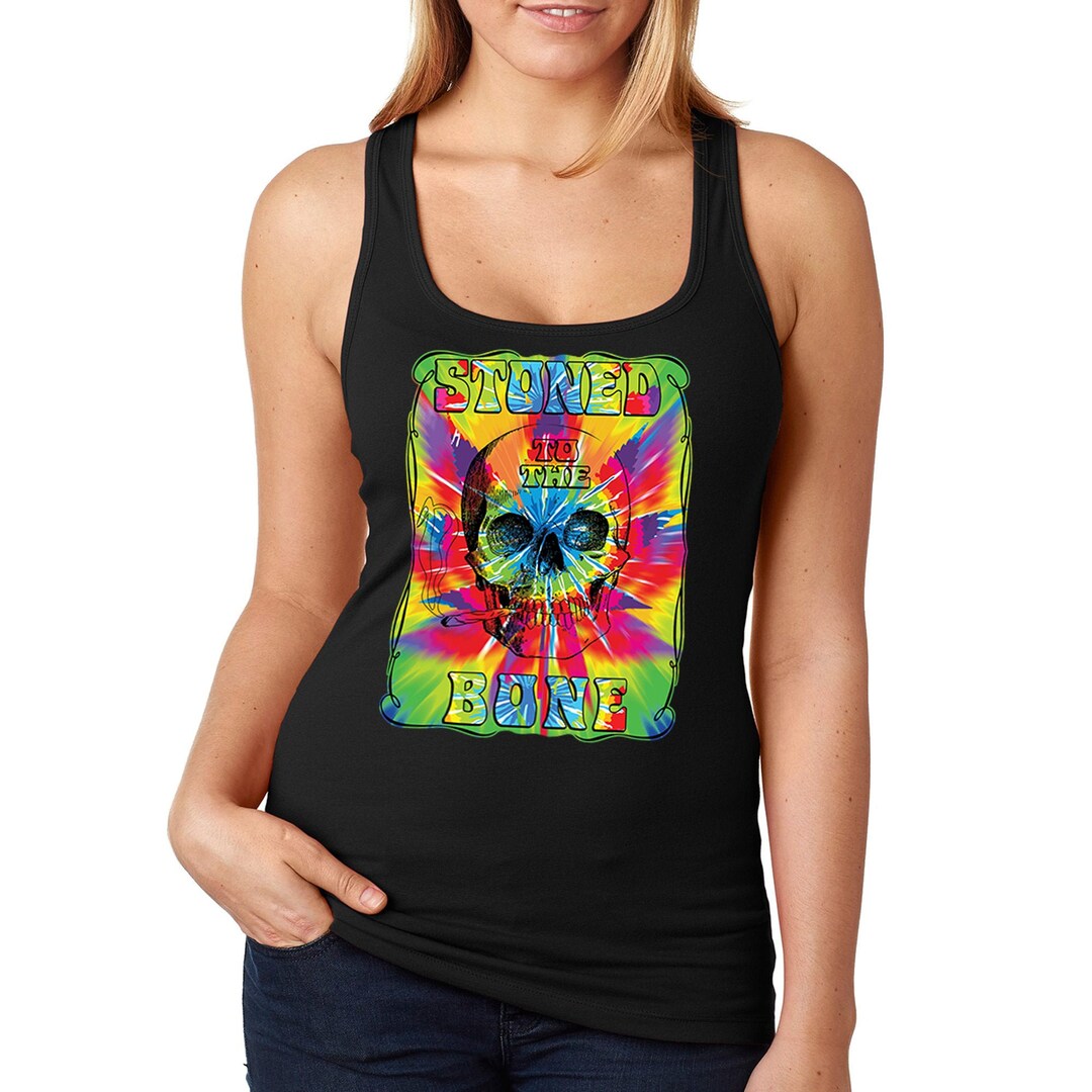 Skelett Totenkopf Skelett Krawattenfarbe Neon Blunt Psychedelic Smoke ...