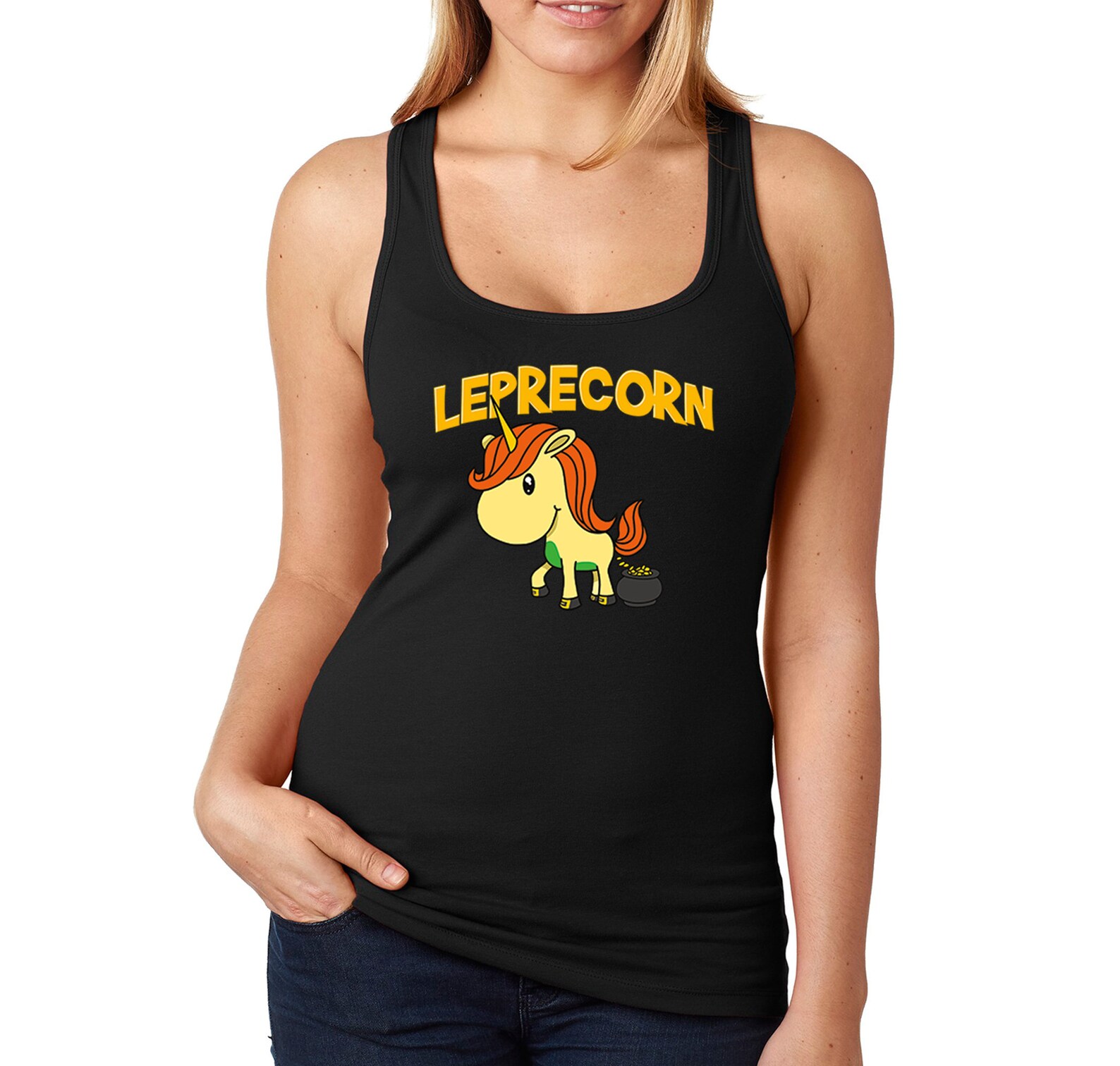 Women's Leprecorn Unicorn Leprechaun St. Patrick's Day - Etsy UK