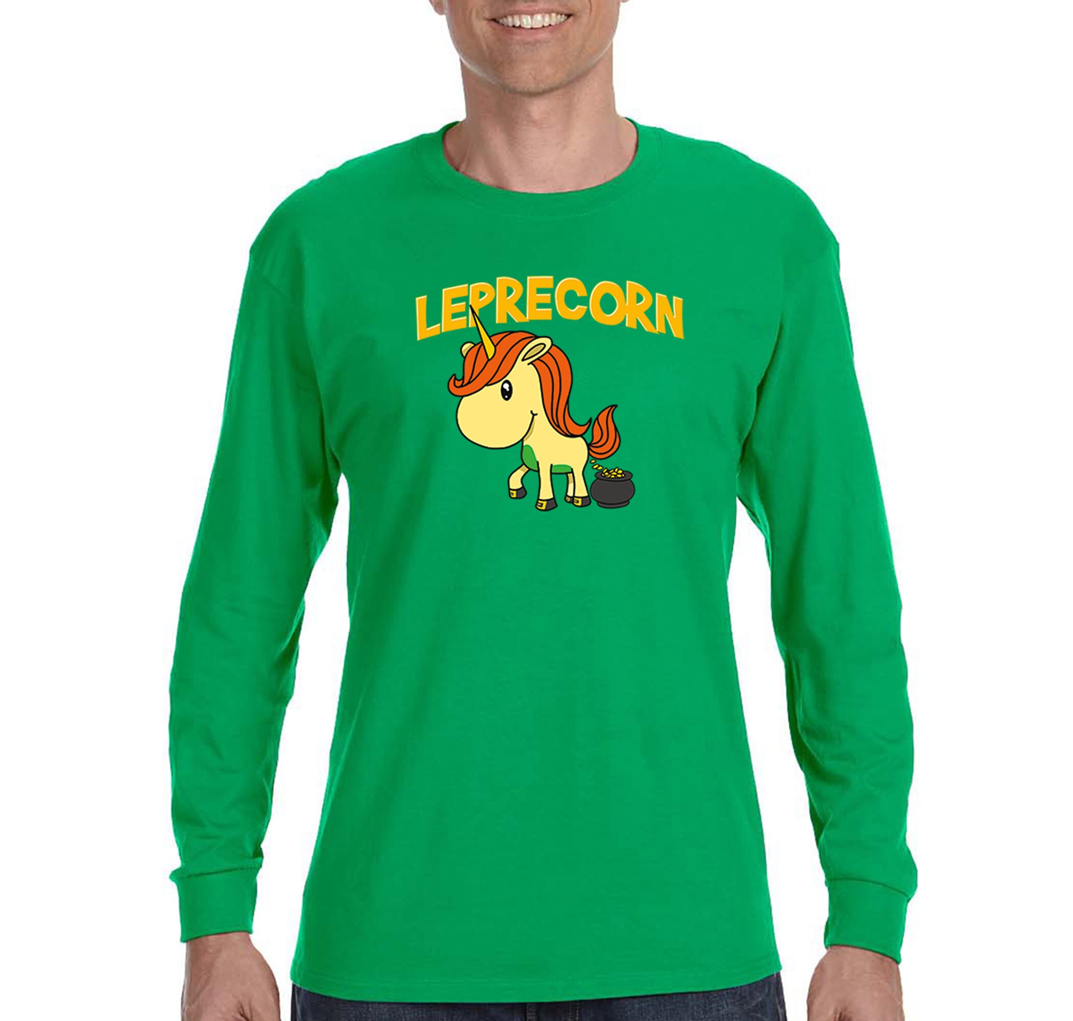 Men's Leprecorn Unicorn Leprechaun St. Patrick's Day - Etsy UK