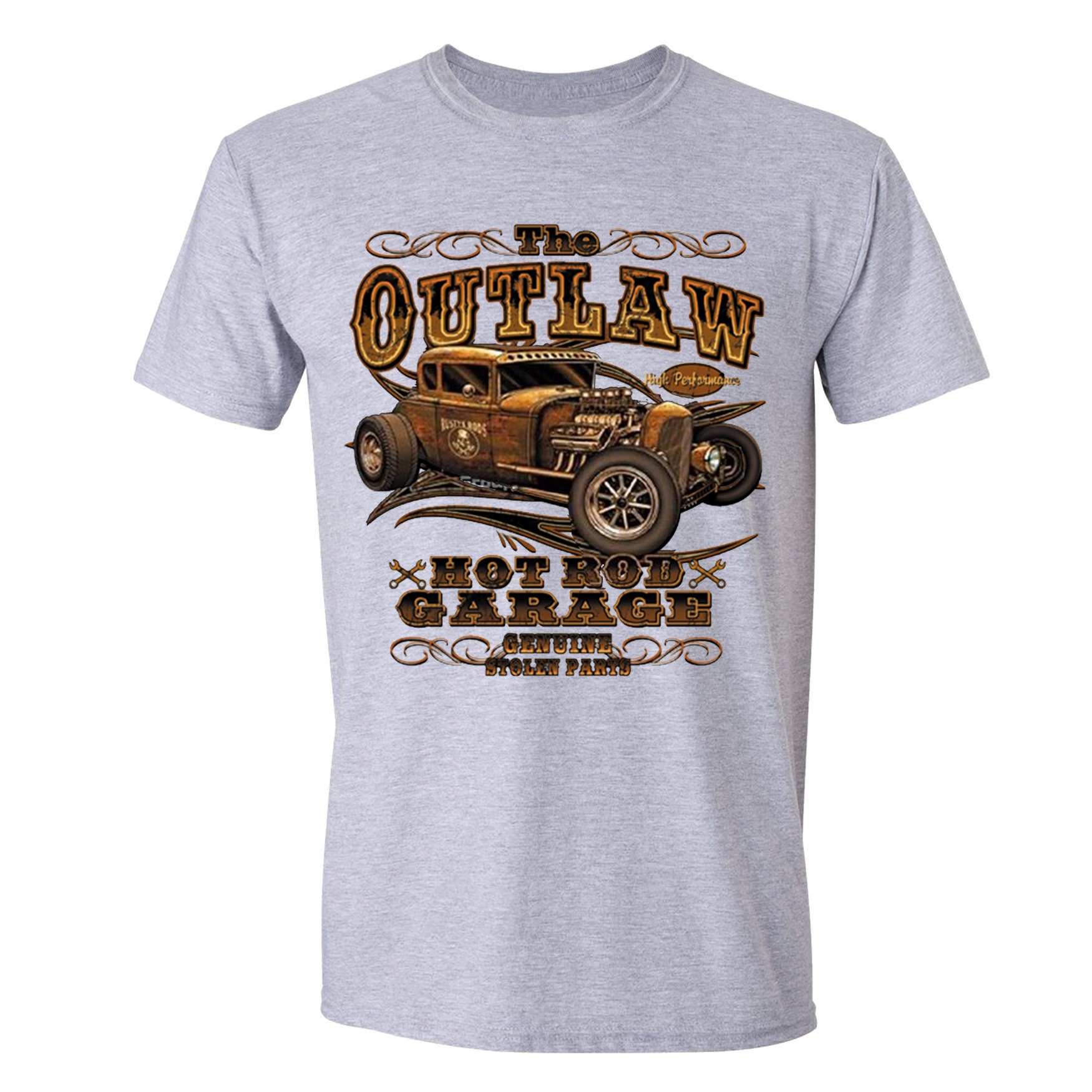 Men's Outlaw Hot Rod Garage Tee USA American Patriot - Etsy