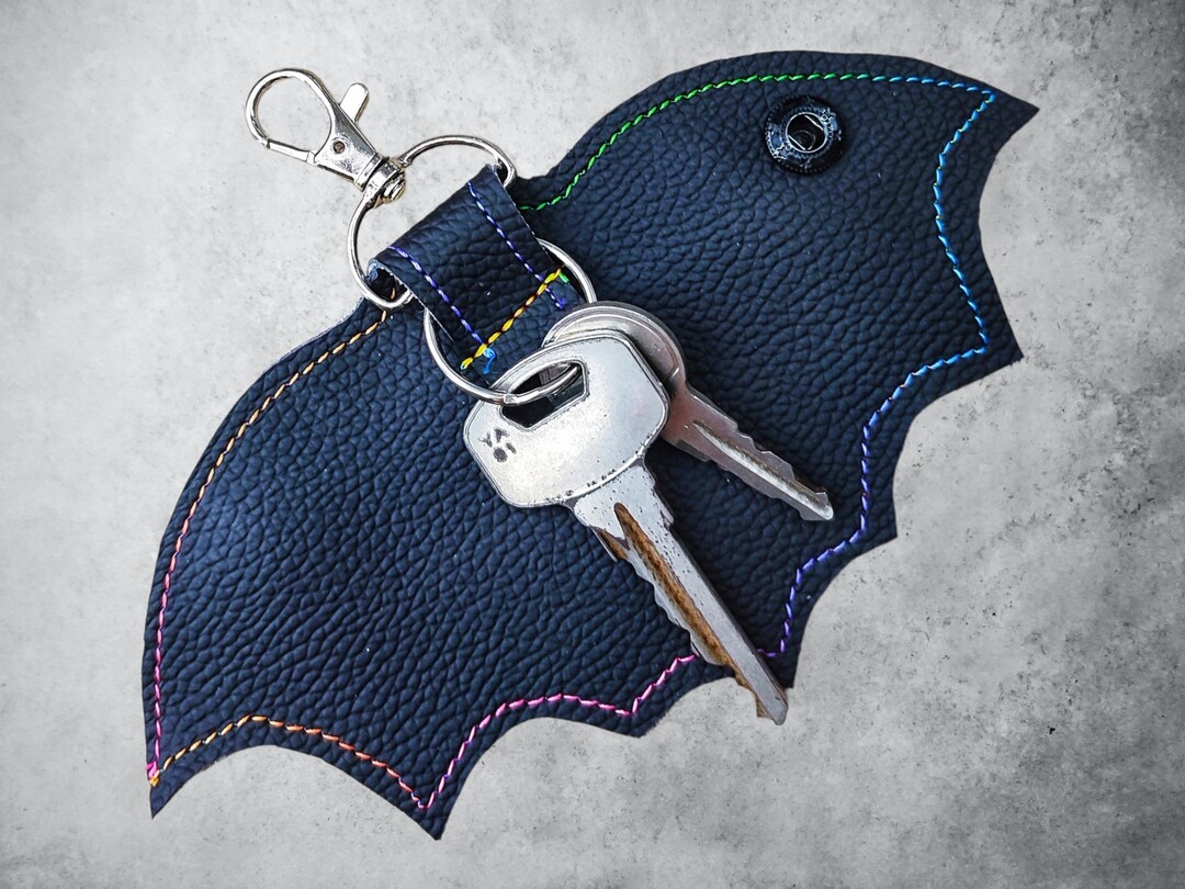 Black Dragon Wing/ Batwing Key Cover, Key Holder, Keyfob, Gothic Gift ...