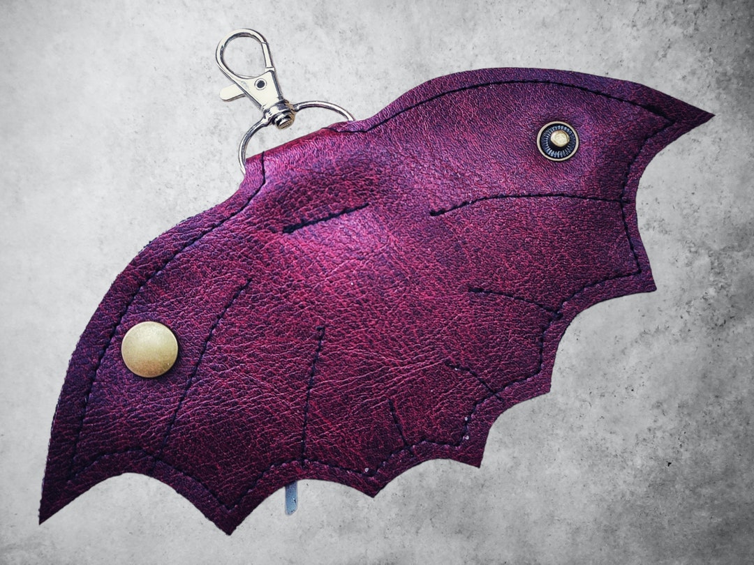 Red Dragon Wing/ Batwing Key Cover, Key Holder, Keyfob, Gothic Gift ...