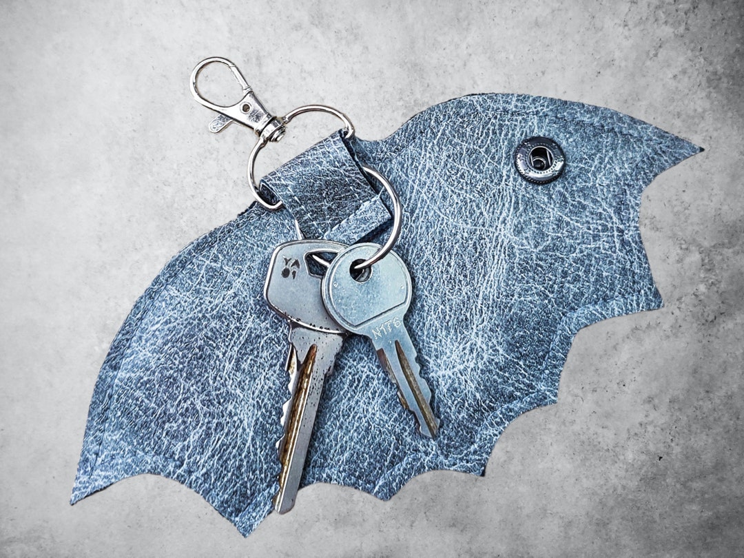 Grey Dragon Wing/ Batwing Key Cover, Key Holder, Keyfob, Gothic Gift ...