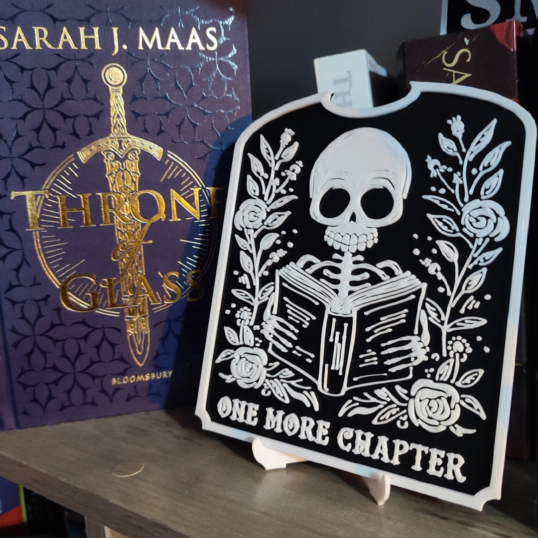 One More Chapter 3D Printed Home Library Sign - Etsy