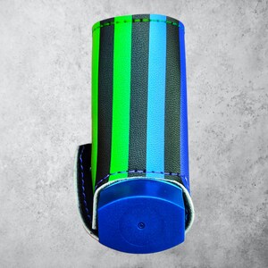 Rainbow Stripes Asthma Inhaler Holder Cover Keyring, Child's Pump ...