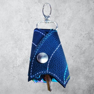 Leopard Bat Wing Key Cover, Key Holder, Keyfob, Gothic Gift, Goth ...