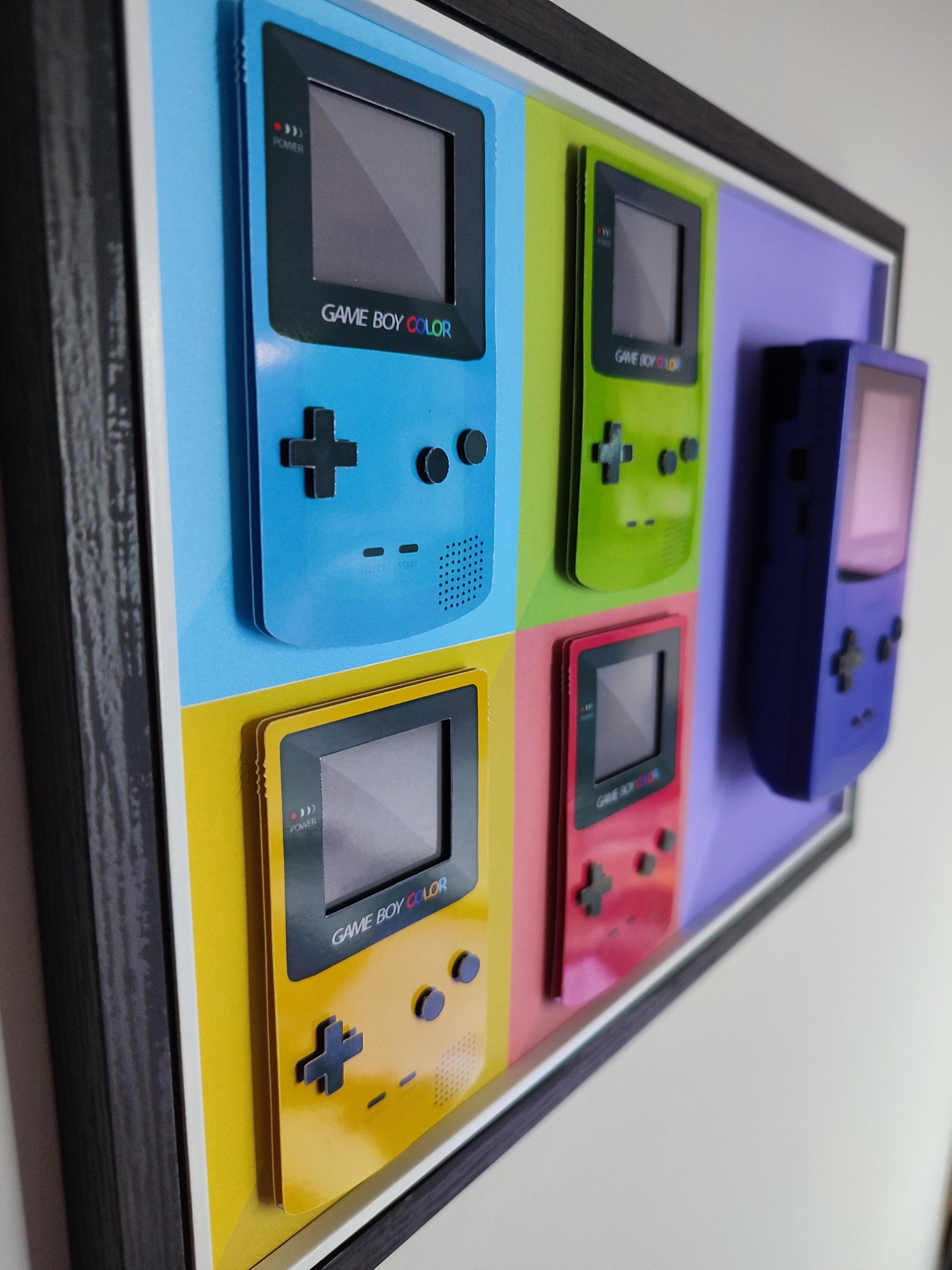 3D Wall Mount Shadowbox for Gameboy Color. gameboy Not - Etsy