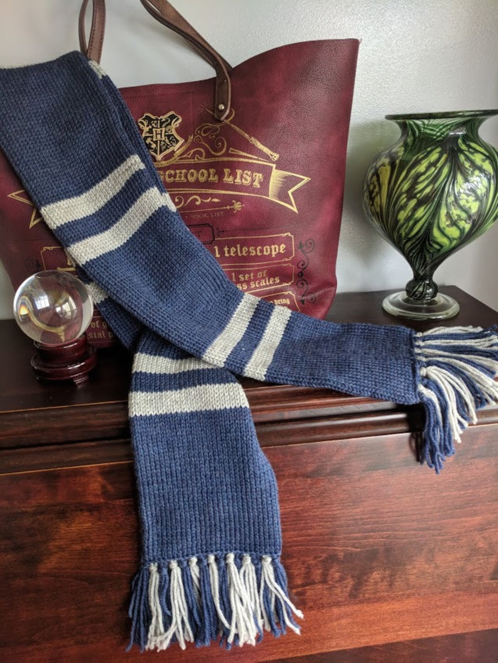 Custom Wizard Scarf handknit | Etsy