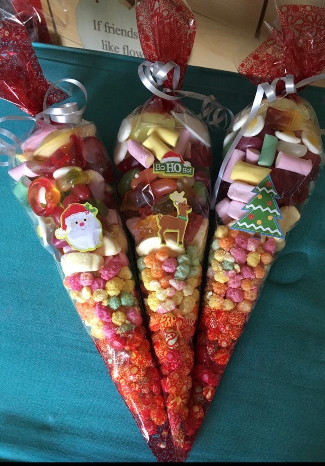 Christmas Sweet Cone. Christmas Sweets Candy Cones. - Etsy