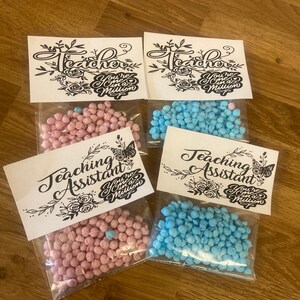 Thank You Teacher Sweets Thank You Teaching Assistant Thank You Gift - Etsy