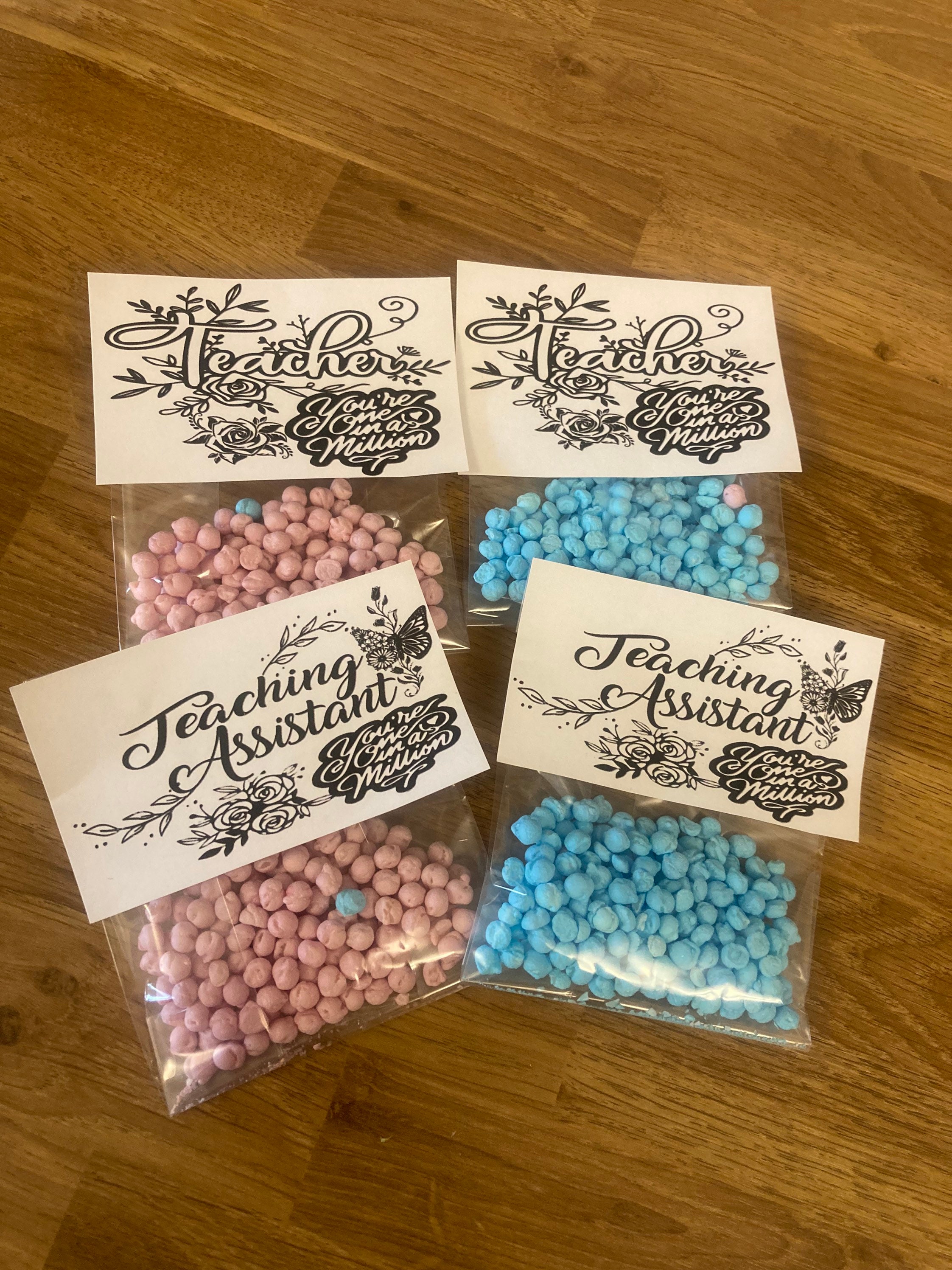 Thank you teacher sweets thank you teaching assistant thank | Etsy