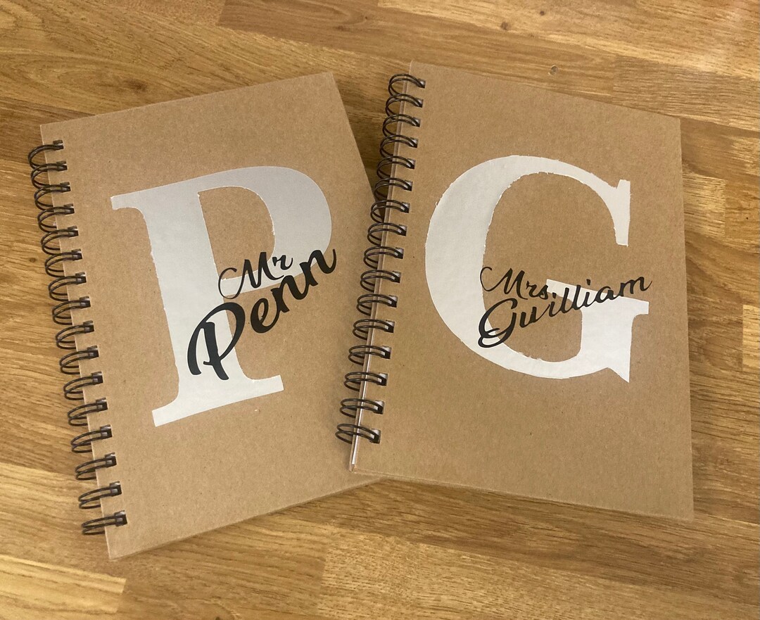 Thank You Teacher Personalised Notebook. Notebook. Teacher Gift - Etsy