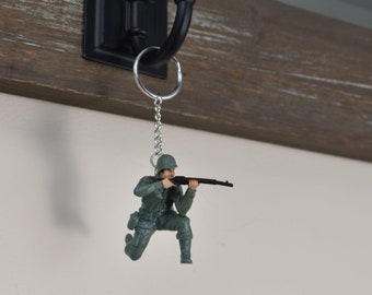 Army Keychain - Etsy