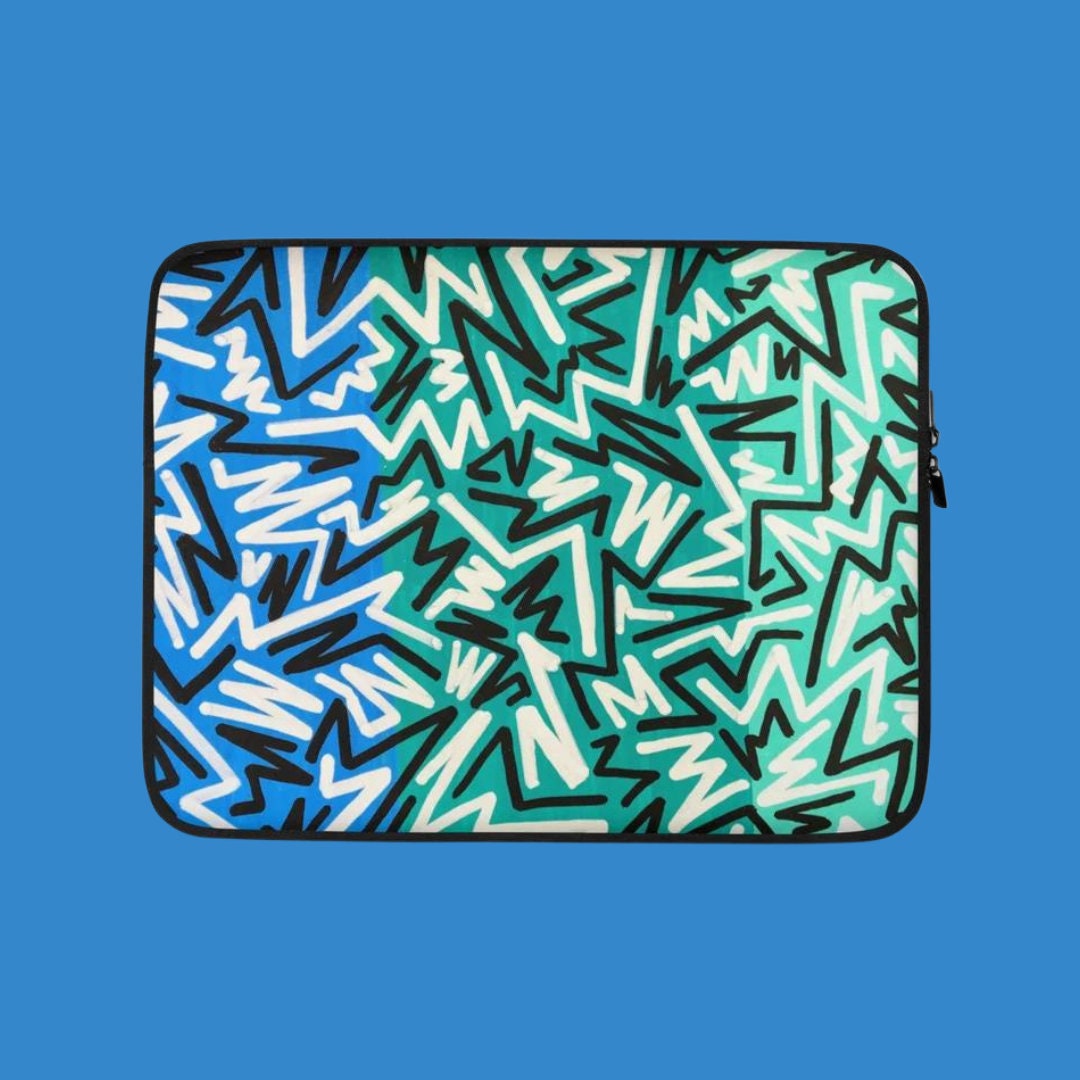 Zip Zap Zig Zag Laptop Sleeve - Etsy