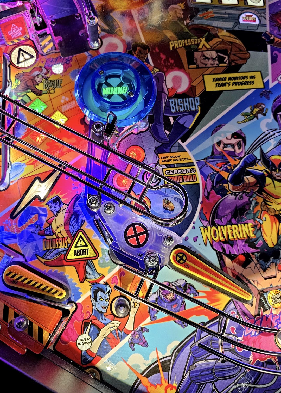 Uncanny X-men Flipper Hop Guard - Stern Pinball Mod - Etsy