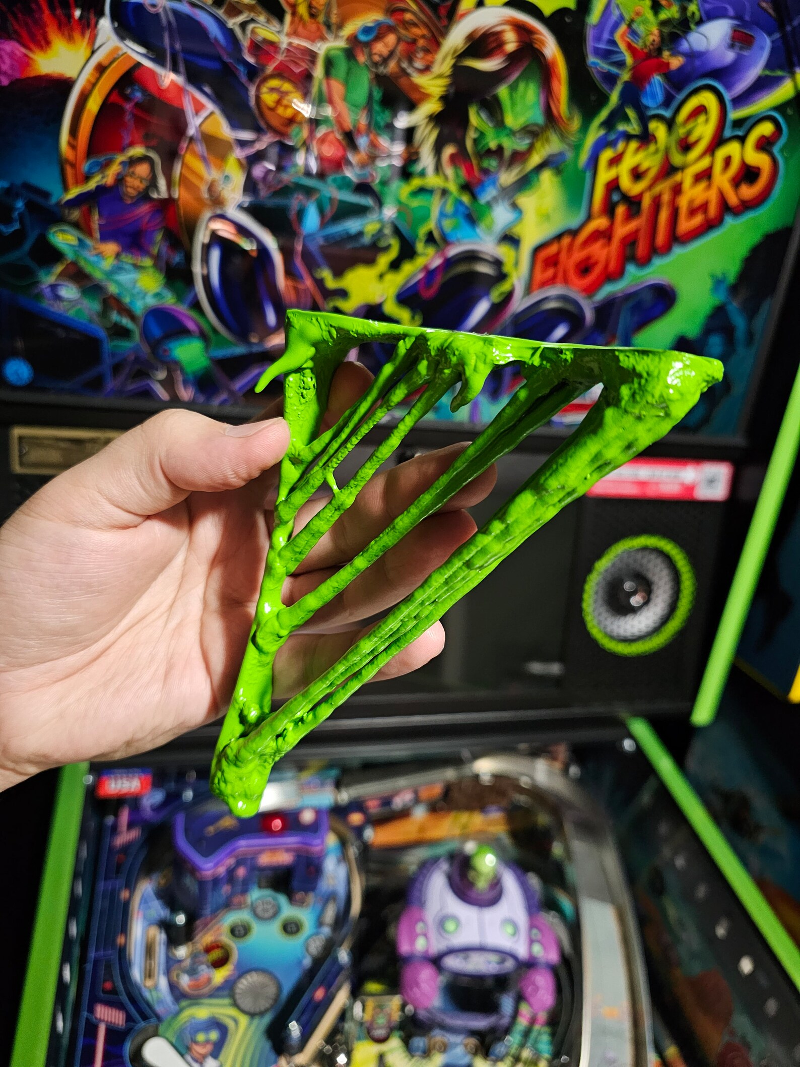 Venom Symbiote Slime Corners Mod Kit for Stern Pinball Magnetic Web - Etsy