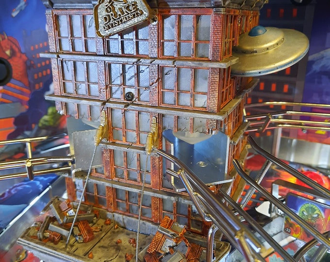 Raiden Mods - Stern Godzilla Pinball Main Building Mod - Etsy