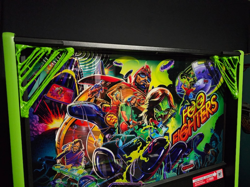 Venom Symbiote Slime Corners Mod Kit for Stern Pinball Magnetic Web - Etsy