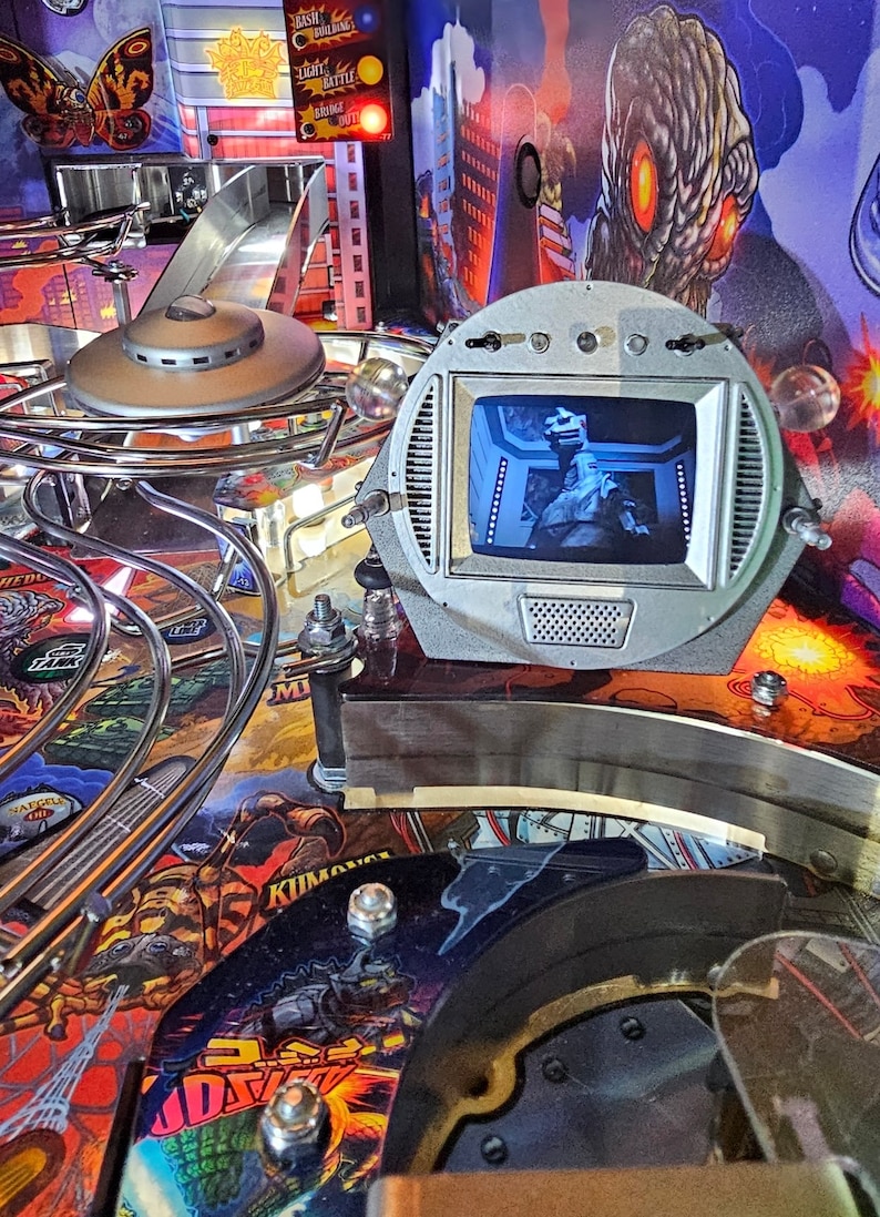 Mechagodzilla Super Geiger Mod for Stern Godzilla Pro Pinball - Etsy