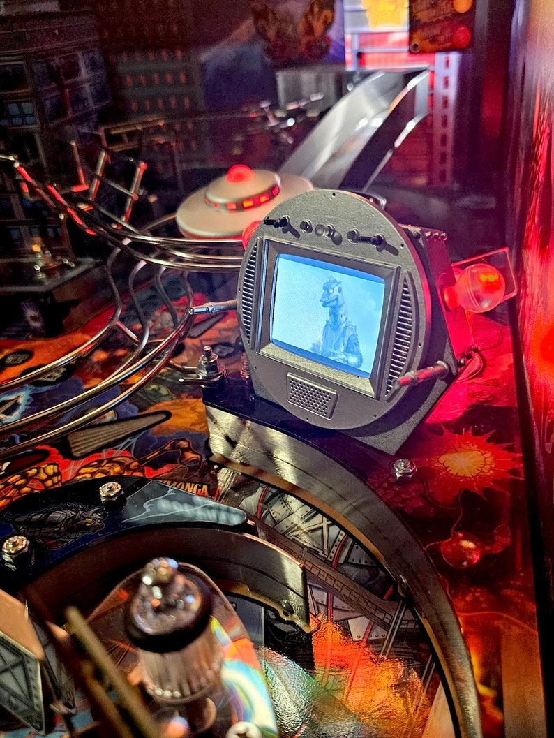 Mechagodzilla Super Geiger Mod for Stern Godzilla Pro Pinball - Etsy