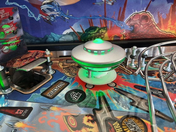 Raiden Mods Stern Godzilla Pinball UFO Mod - Etsy