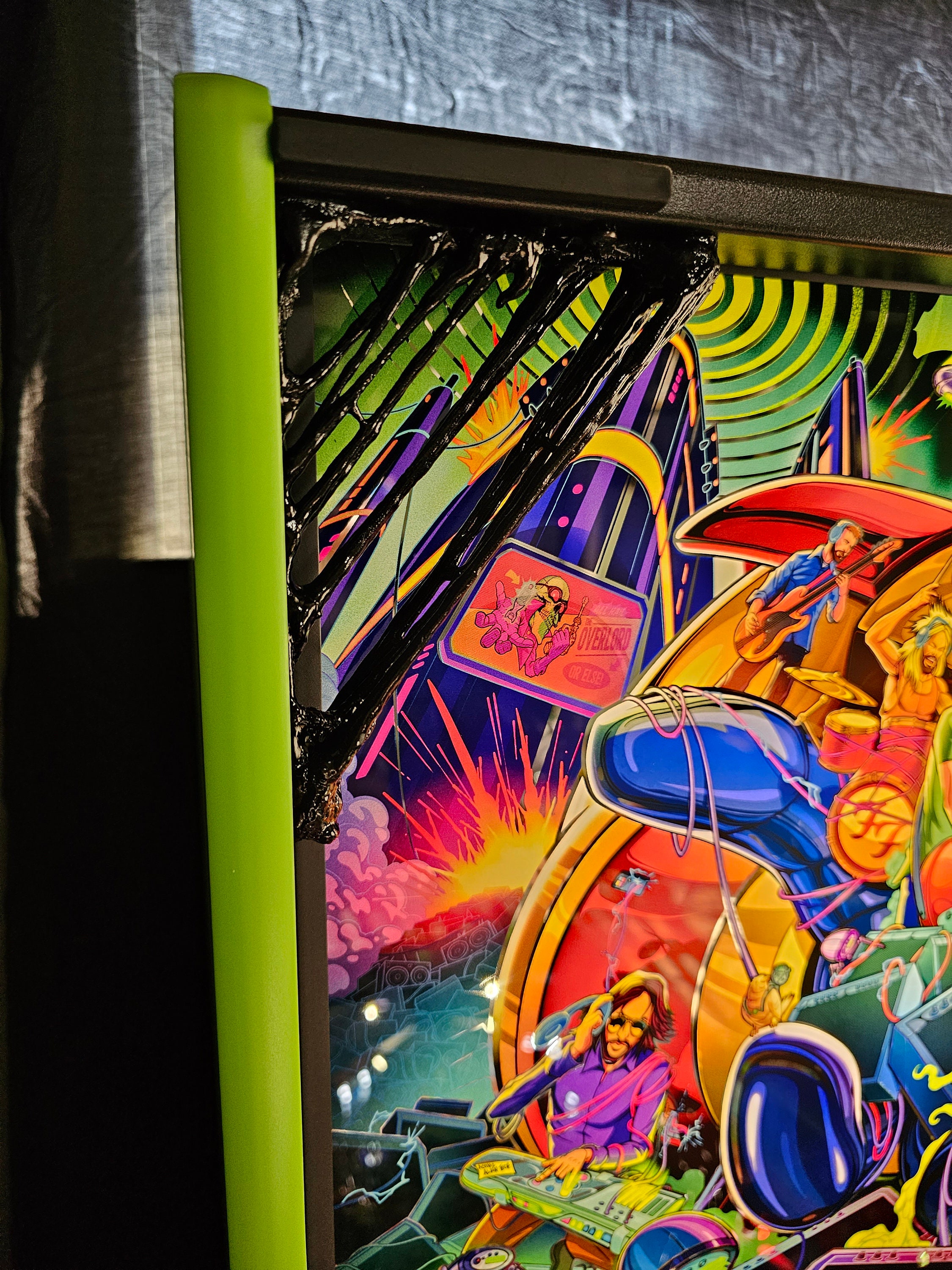 Venom Symbiote Slime Corners Mod Kit for Stern Pinball Magnetic Web - Etsy